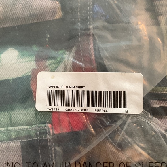 Supreme | Jackets & Coats | Supreme Shacket Nas And Dmx Collage Denim ...